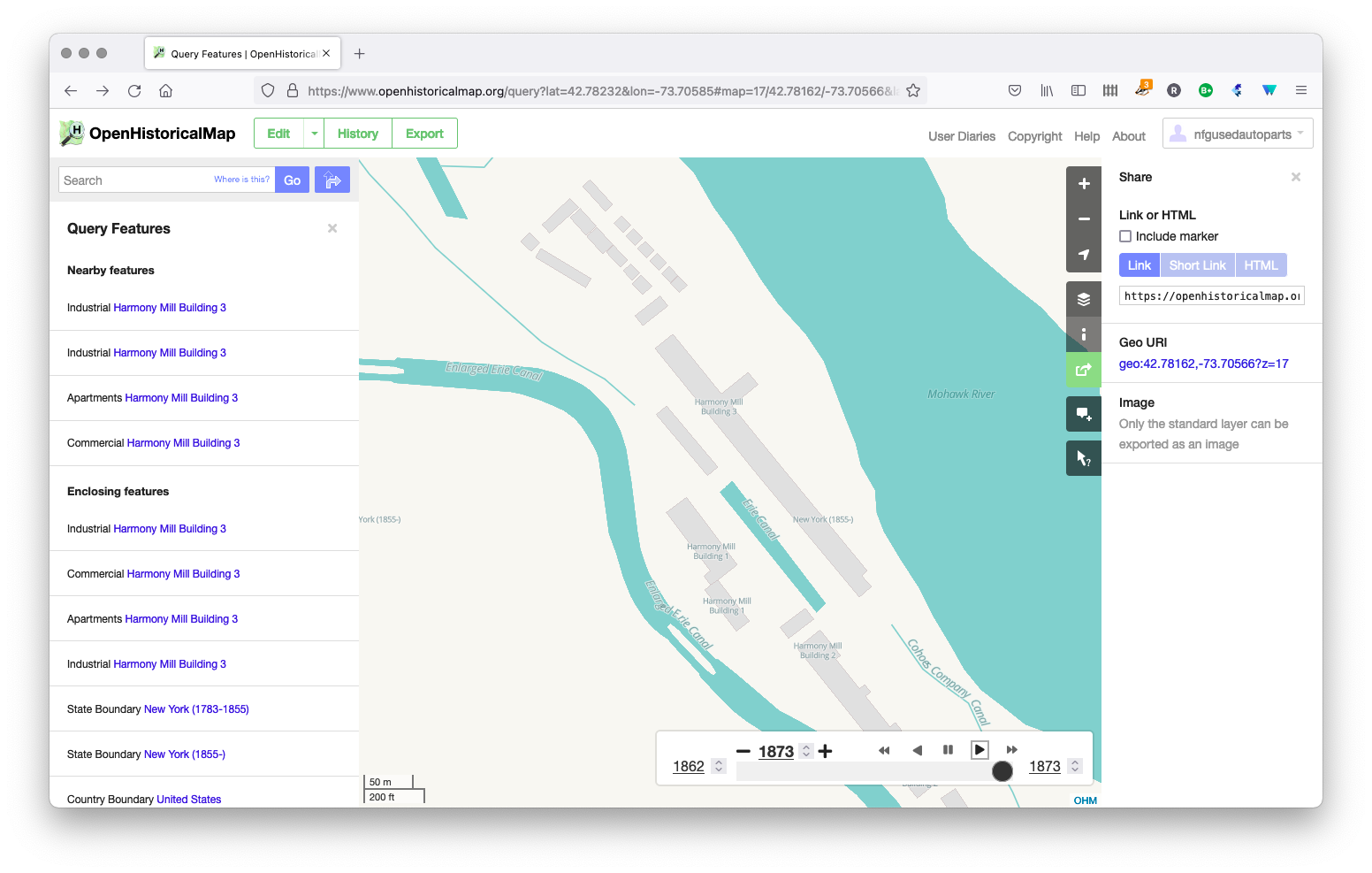 no shareable URL for a specific inspector query state · Issue #350 · OpenHistoricalMap/issues ...