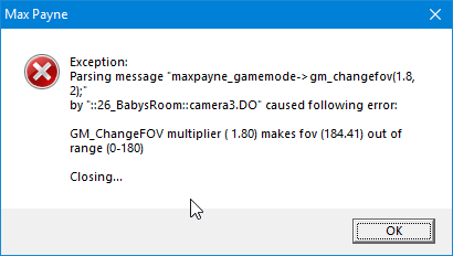 [Max Payne 1] Crash at first map of Part II · Issue #573 · ThirteenAG ...
