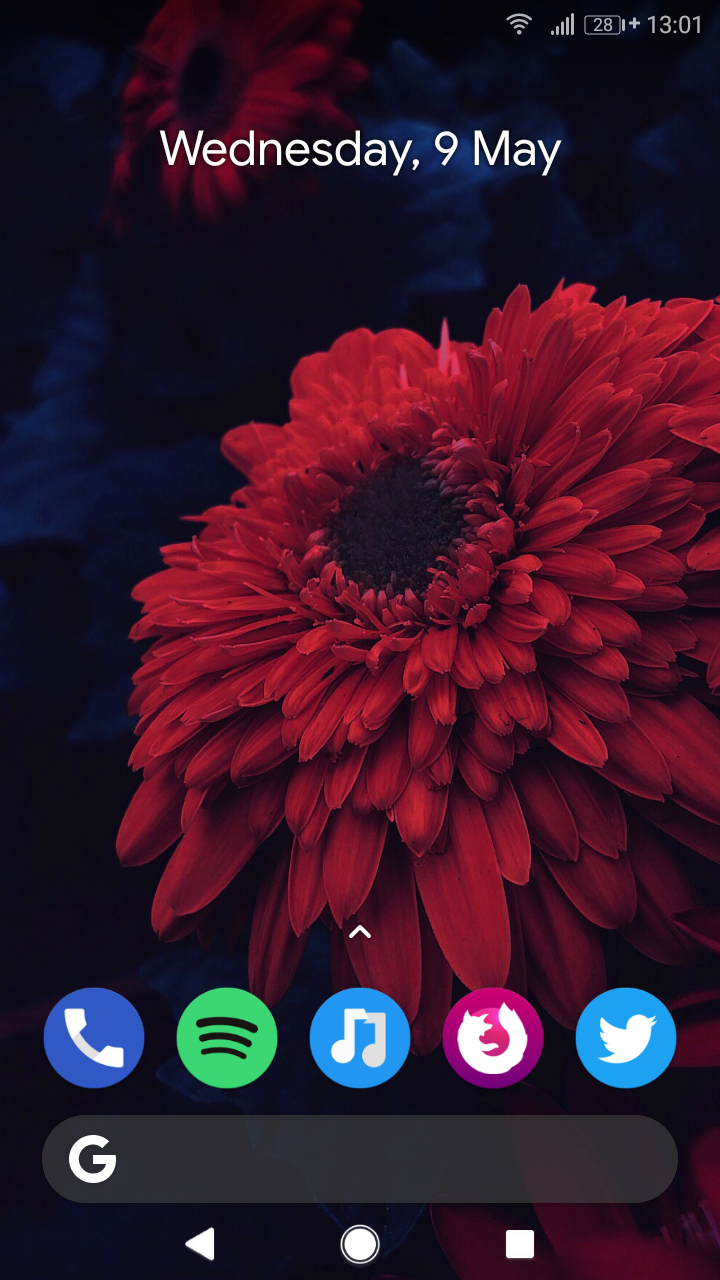 Remove "At A Glance" reserved space when it is disabled. · Issue #187 · hundeva/Lean-Launcher ...