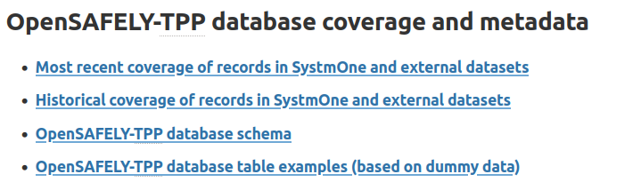 Link Data Source Docs To Database Builds Reports · Issue 975