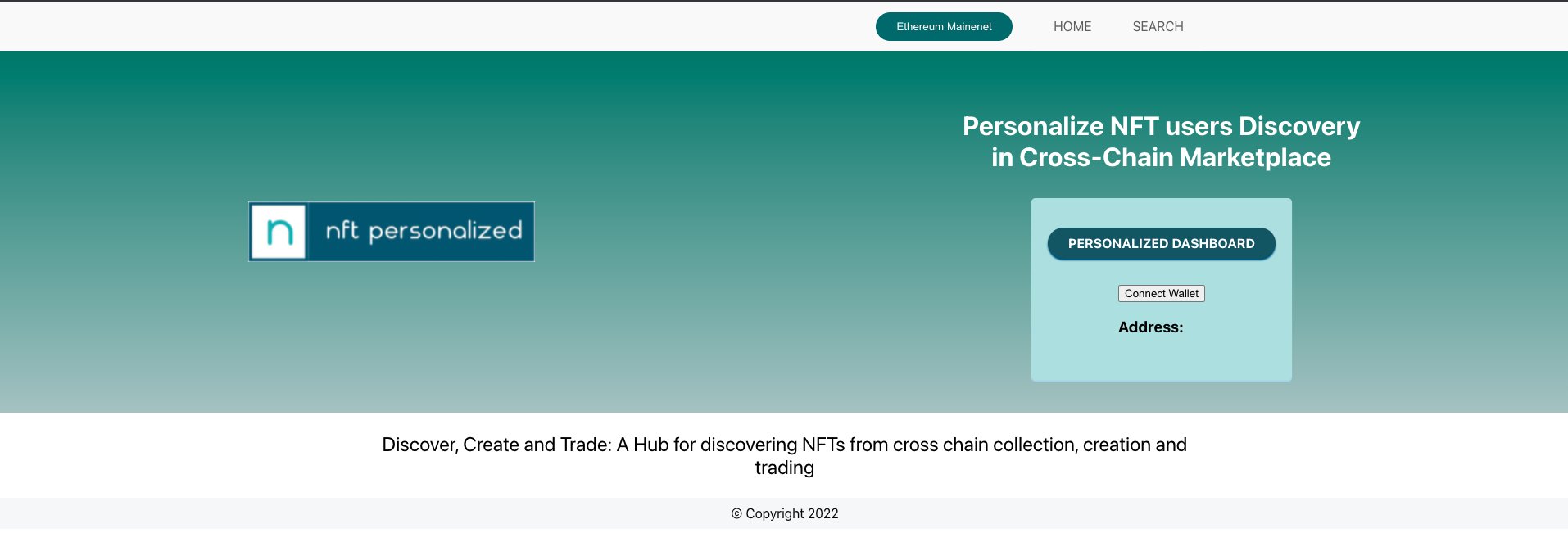 GitHub - TanusreeSharma/RoadToWeb3-NFT-Dashboard