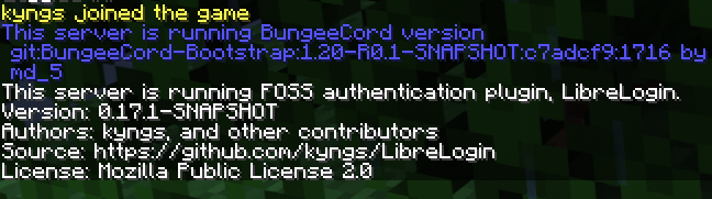 Libre Login bungeecord 1.19.3 · Issue #97 · kyngs/LibreLogin · GitHub