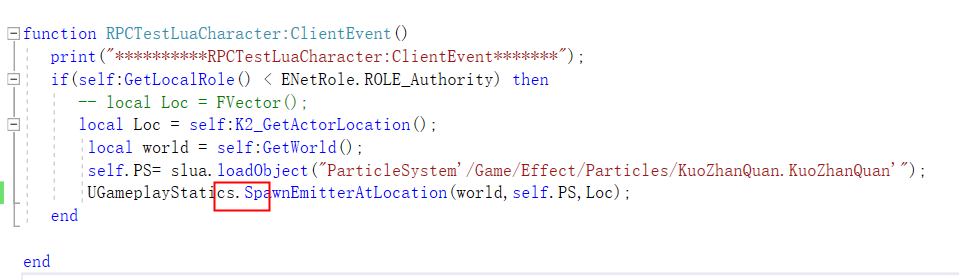 在lua脚本中使用SpawnEmitterAtLocation 报错 · Issue #365 · Tencent/sluaunreal · GitHub