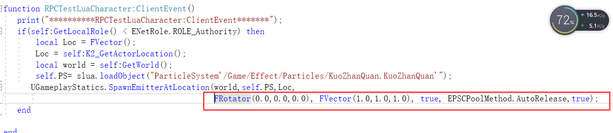 在lua脚本中使用SpawnEmitterAtLocation 报错 · Issue #365 · Tencent/sluaunreal · GitHub