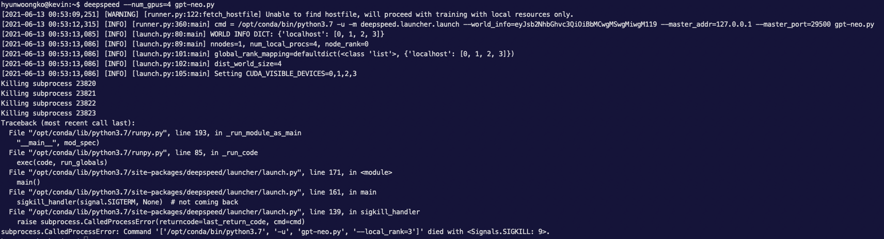 Errors on inference tutorial · Issue #1158 · deepspeedai/DeepSpeed · GitHub