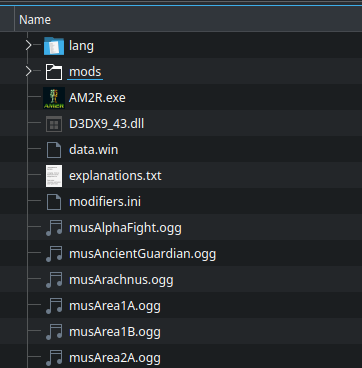 AM2R Modding Release Guide · GitHub