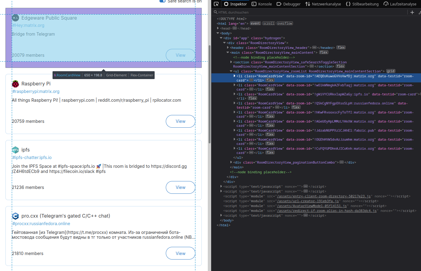 Sorting is different between browsers · Issue #218 · matrix-org/matrix-viewer · GitHub