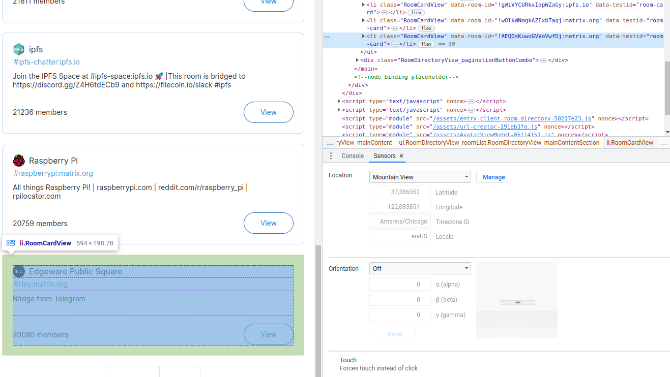 Sorting is different between browsers · Issue #218 · matrix-org/matrix-viewer · GitHub