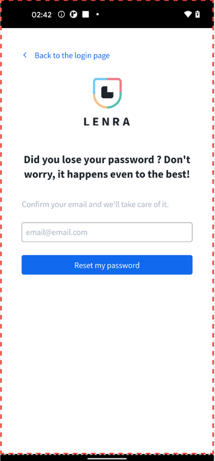 [Bug]: Missing label for email textfield in `Forgot password` page · Issue #77 · lenra-io/client ...