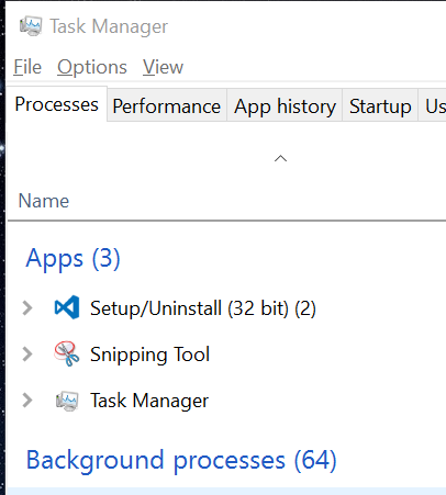 setup was unable to close applications · Issue #30521 · microsoft/vscode · GitHub