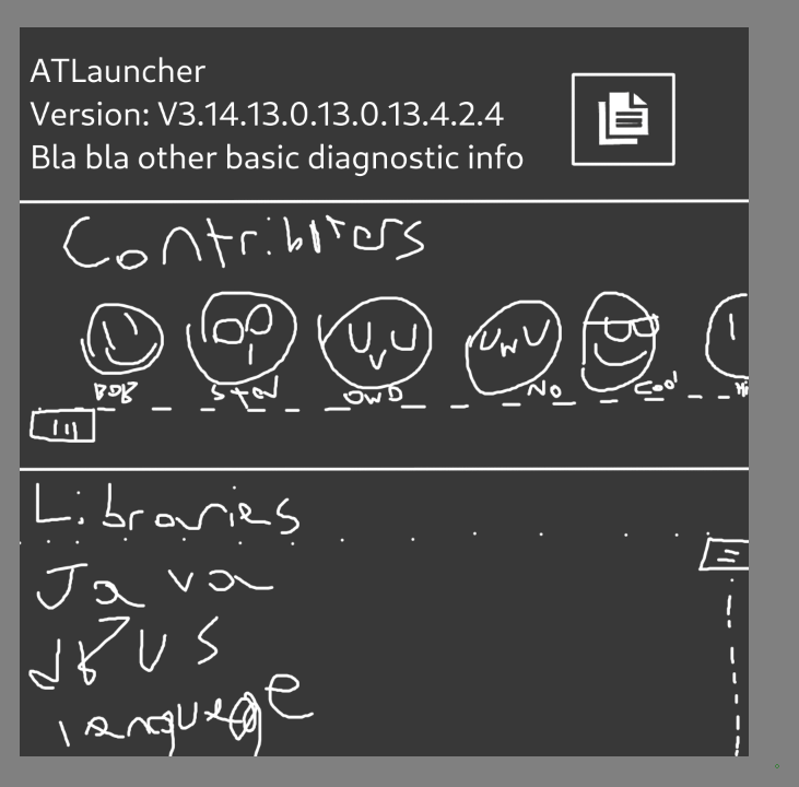 Add About Tab · Issue #304 · ATLauncher/ATLauncher · GitHub