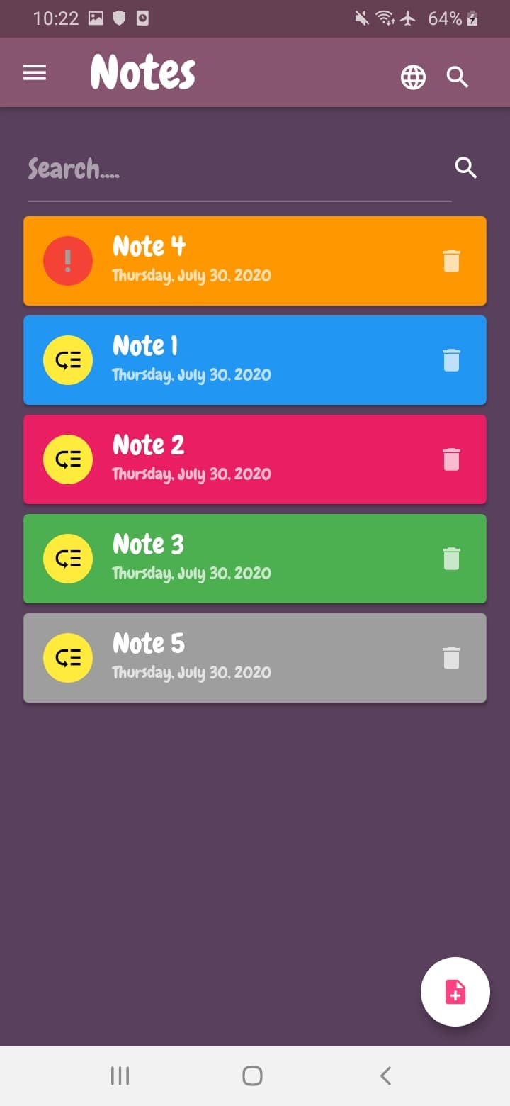 GitHub - mariamnasser979/Note-Book-Flutter-App: You can use this ...