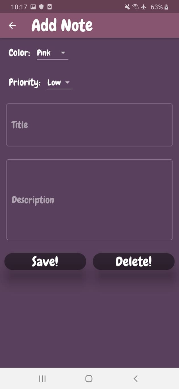 GitHub - mariamnasser979/Note-Book-Flutter-App: You can use this ...
