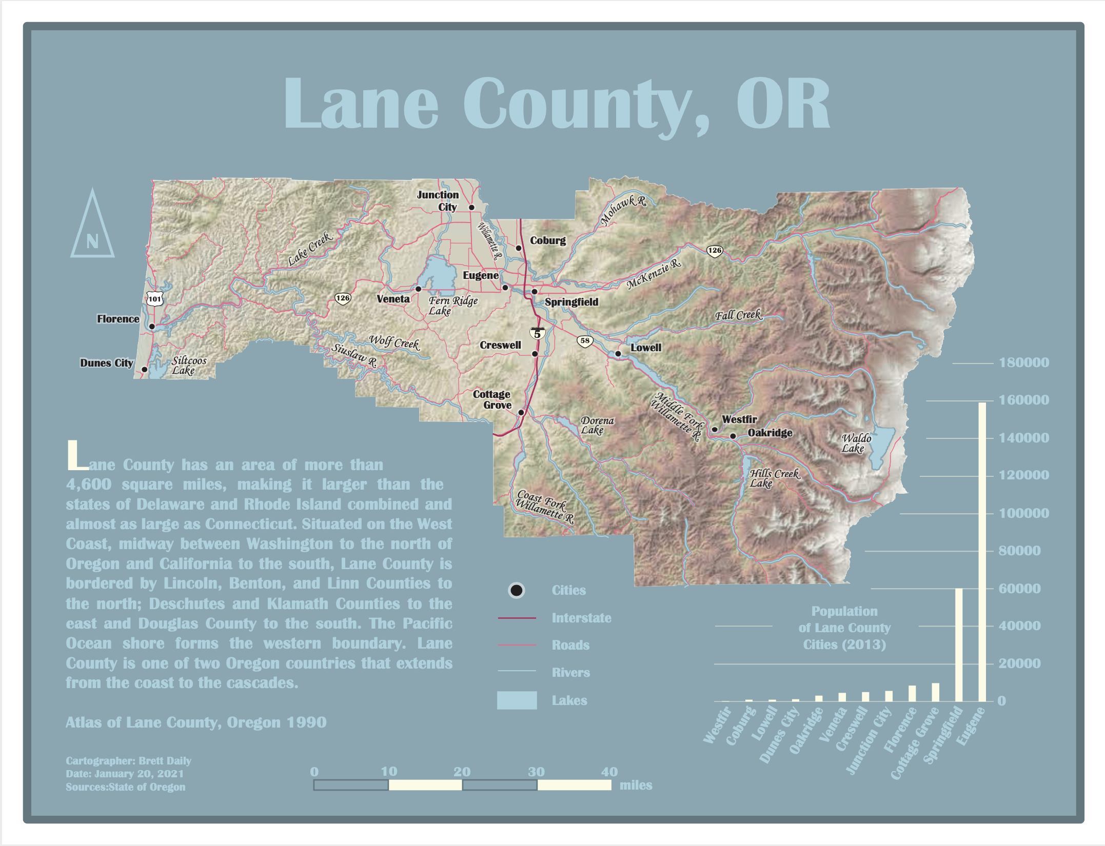 GitHub - thedailybrett/Lane-County-OR-Map: Map of Lane County