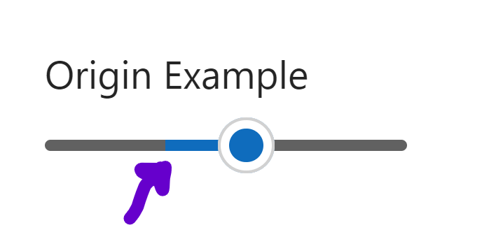 v9 Slider: contrast for custom origin · Issue #23144 · microsoft ...