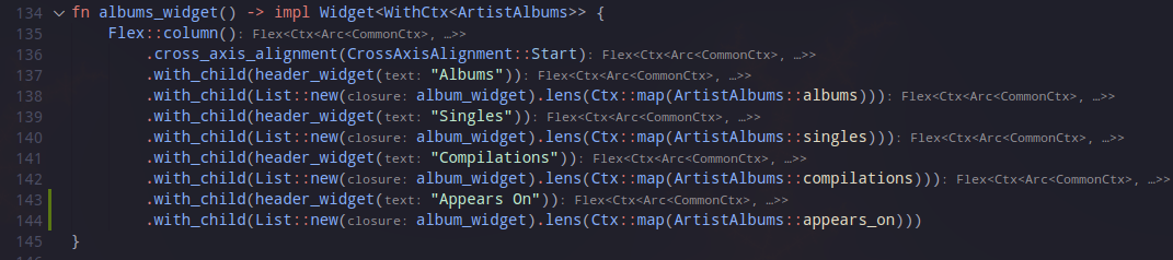 Artist Page: Move list of singles to immediately after list of albums · Issue #265 · jpochyla ...