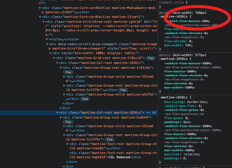 Grid responsive · Issue #1774 · mantinedev/mantine · GitHub