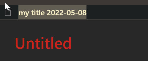 Renaming file doesn't update header · SilentVoid13 Templater · Discussion #632 · GitHub