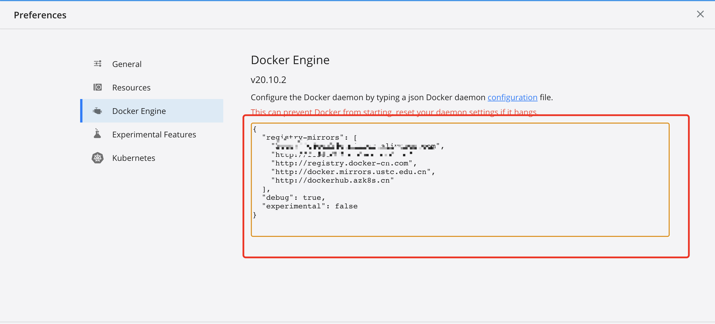 Docker Engine Configure Failed,restart Failed · Issue 5341 · Dockerfor Mac · Github