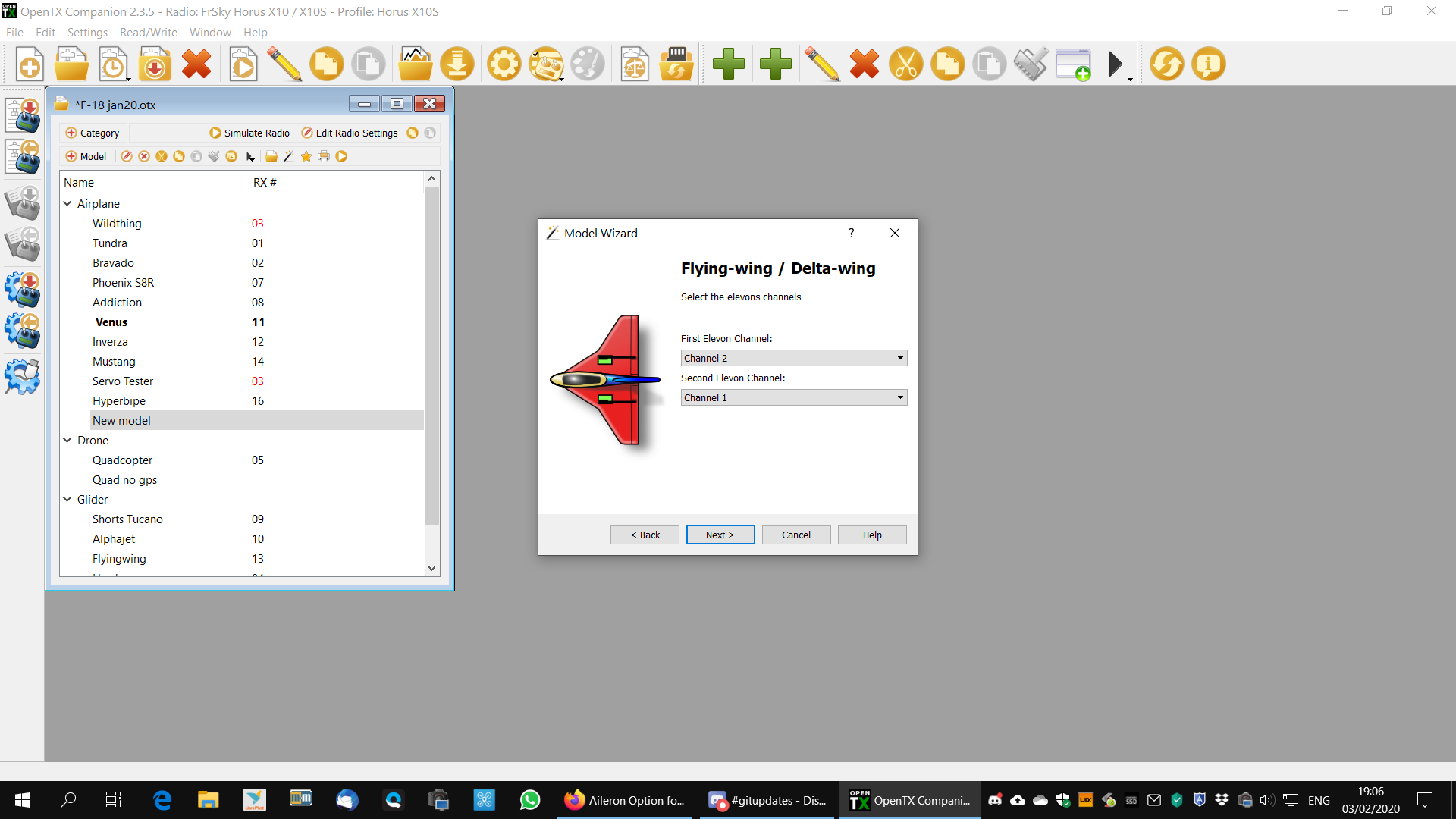 Aileron Option for Elevons (delta wing aircraft),and flying wing ...