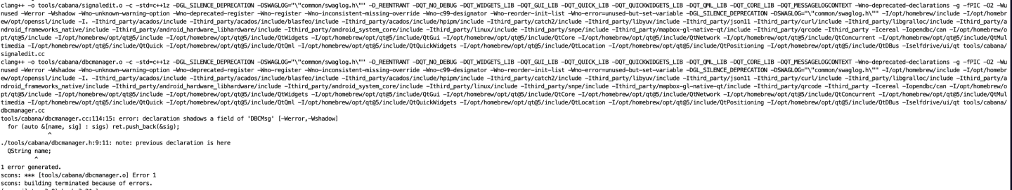 Macos Openpilot Build Fails · Issue 26729 · Commaai Openpilot · Github