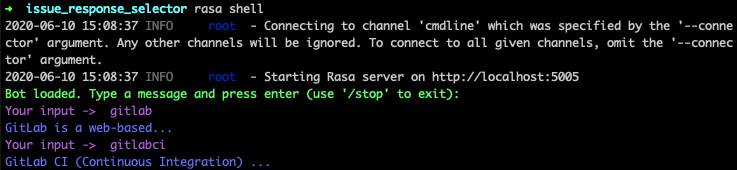 Response Selector Issue · Issue #5906 · RasaHQ/rasa · GitHub