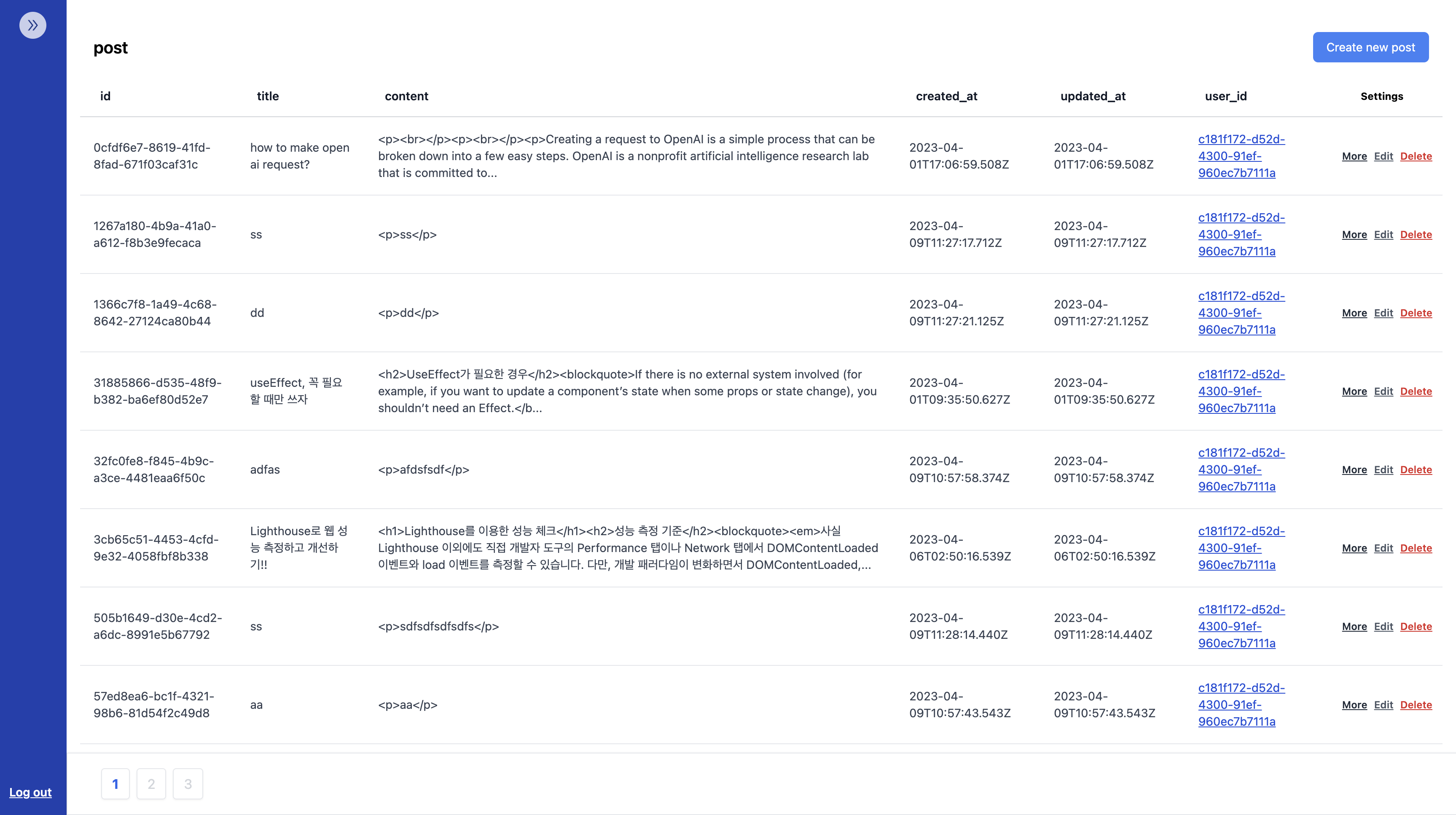 GitHub - hayeon9826/bloggy-front: Simple Open AI project