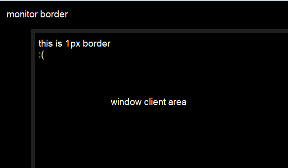 WindowStyle None + Zero BorderThickness appears 1px border after maximized · Issue #385 · lepoco ...