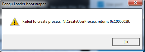 NtCreateUserProcess returns XXXXXXXX · Issue #48 · PenguLoader/PenguLoader · GitHub