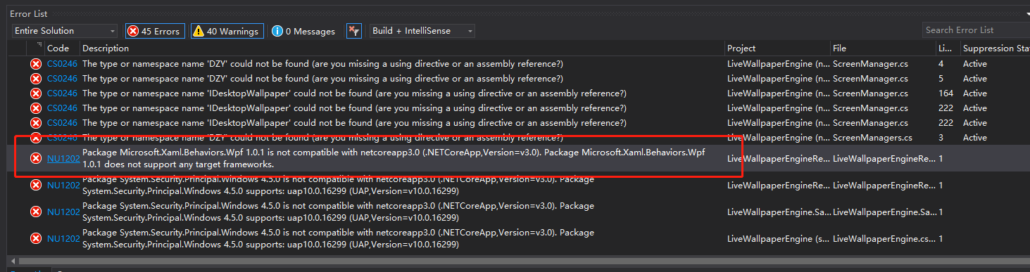 help me！！Why is it wrong instead of warning? · Issue #1935 · dotnet/wpf · GitHub