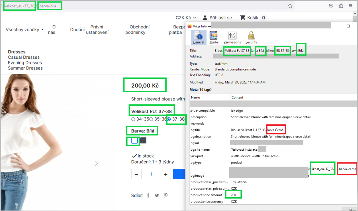 Metadata does not correspond of the combination selection · Issue #31914 · PrestaShop/PrestaShop ...