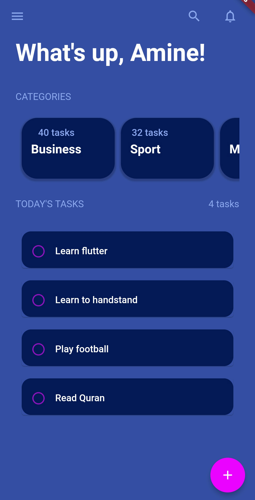 To do List App Created With Flutter