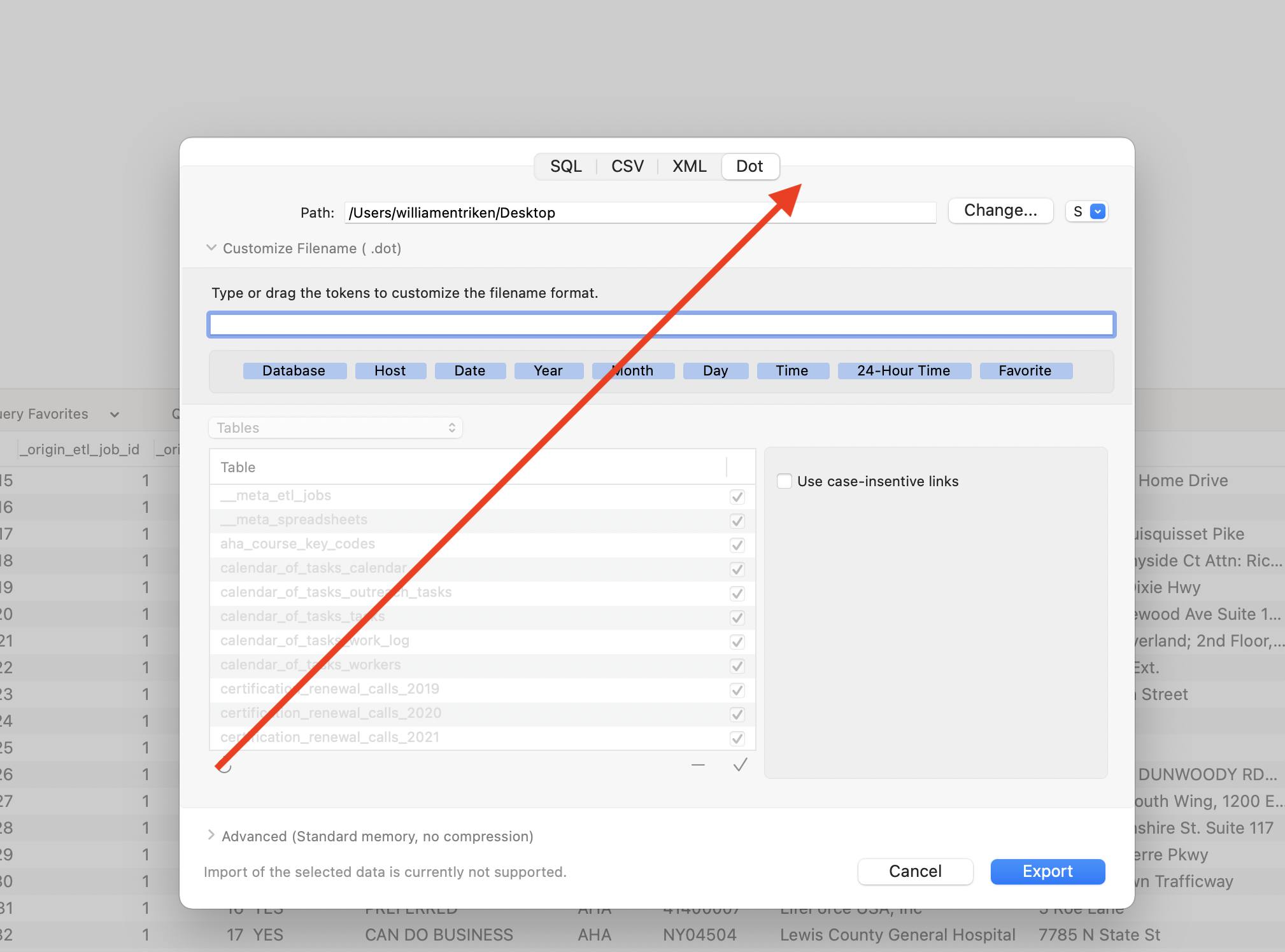 Export to > SQLite [BOUNTY USD 250] · Issue #926 · Sequel-Ace/Sequel-Ace · GitHub