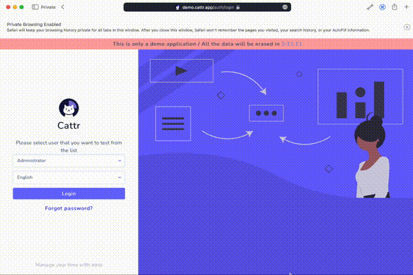 There Is No Time Tracking · Issue 33 · Cattr Appbackend Application · Github