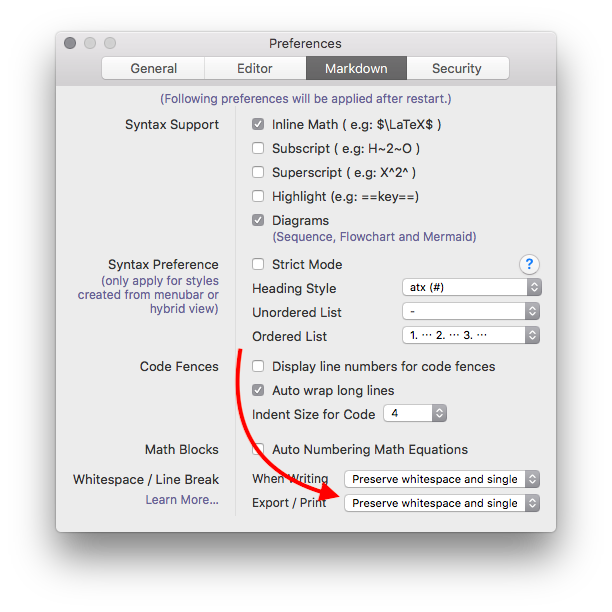 Line breaks treated differently on-screen vs. PDF · Issue #1427 ...