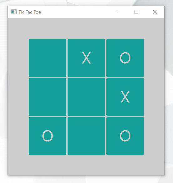 GitHub - robertirm/tic-tac-toe: Simple Tic-Tac-Toe game using JavaFX