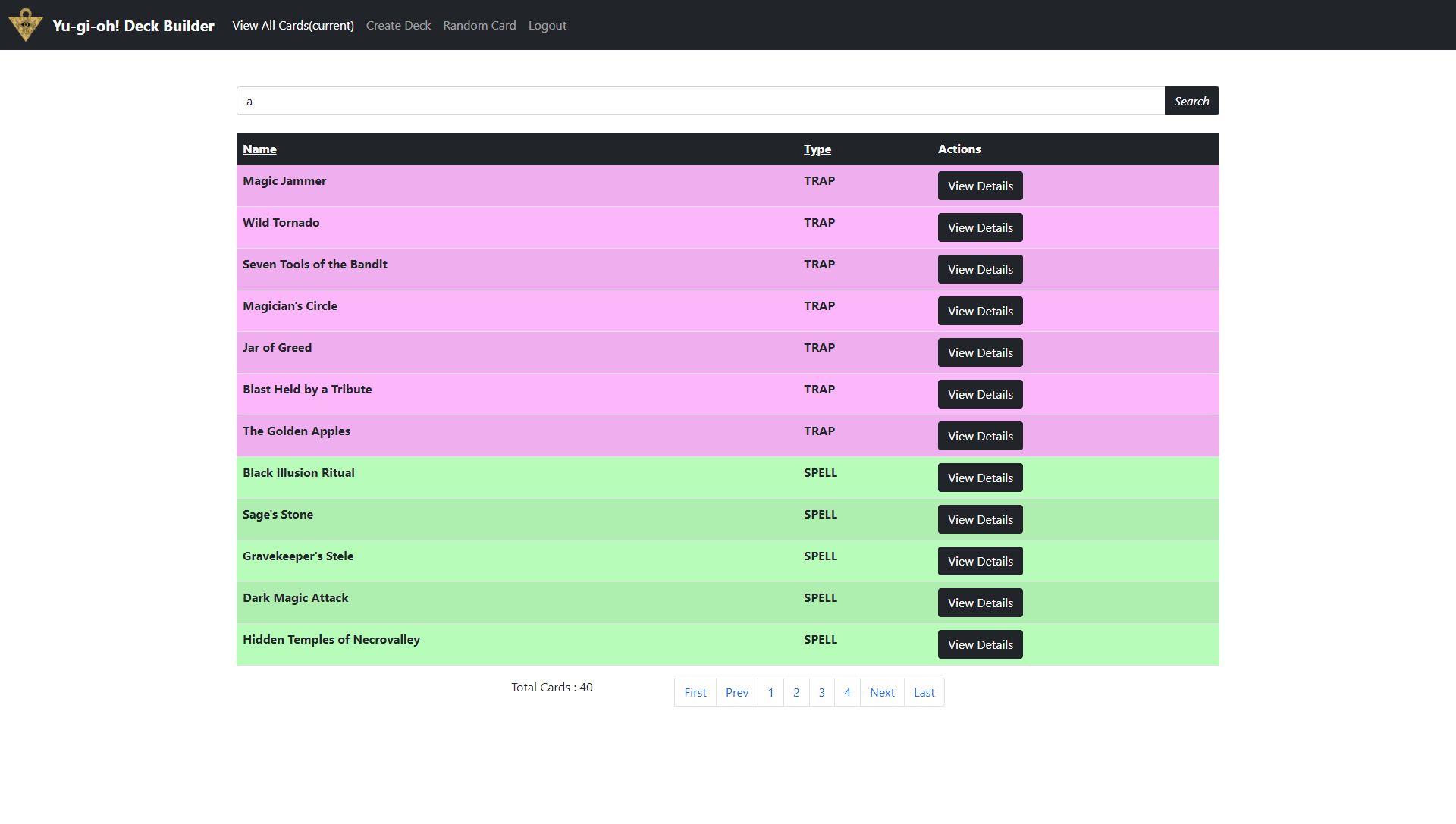 GitHub - robertirm/yugioh-deckbuilder: Simple deckbuilder for the Yu-Gi ...