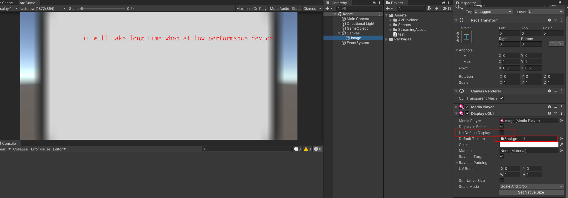 How to play video when open media with no white screen show？ · Issue #1272 · RenderHeads ...