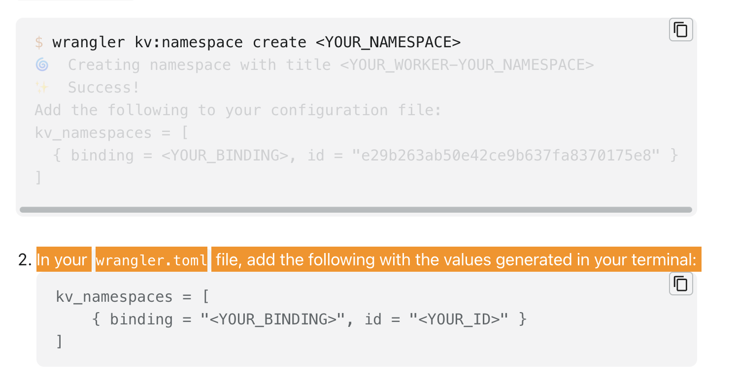 [Workers] Copying KV code examples no longer possible · Issue #5690 · cloudflare/cloudflare-docs ...
