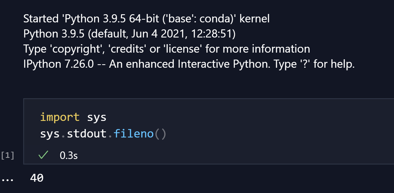 sys.stdout.fileno() raises UnsupportedOperation: fileno Error · Issue ...