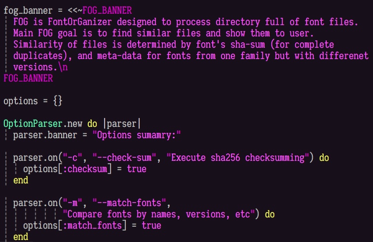 Ruby syntax highlighter bug. Tilde