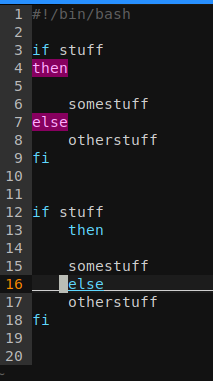 rainbow plugin interferes with bash syntax highlighting in if-then-else clauses · Issue #95 ...