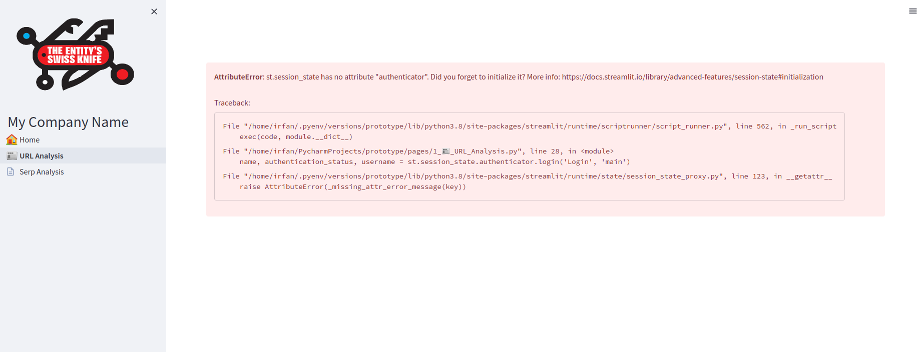 Reload page destroys the session state in multipage app. · Issue #5529 · streamlit/streamlit ...