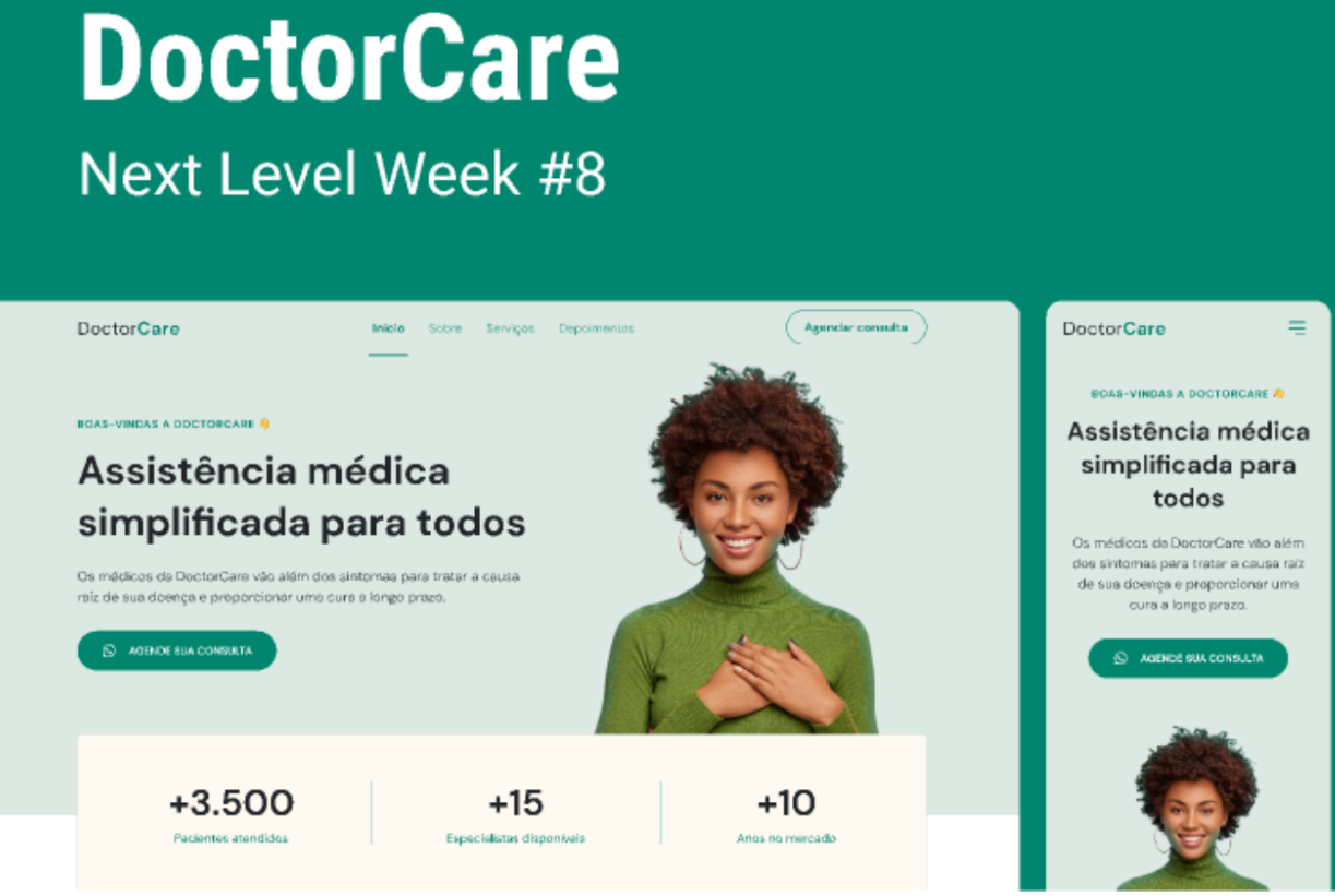 GitHub - luanasa/doctor-care-nlw: nlw learning event project