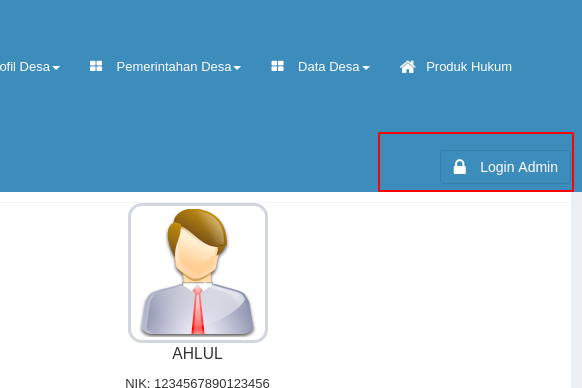 perlukah tombol login admin di layanan mandiri? · Issue #2945 · OpenSID/OpenSID · GitHub