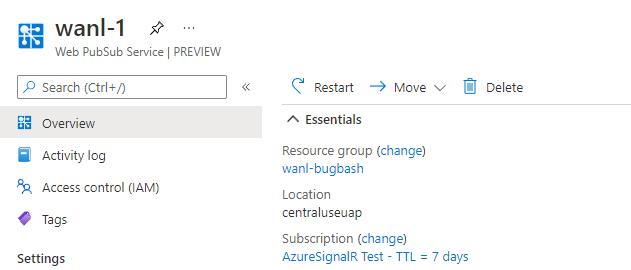 [bugbash] fail to query connection string · Issue #236 · Azure/azure-webpubsub · GitHub