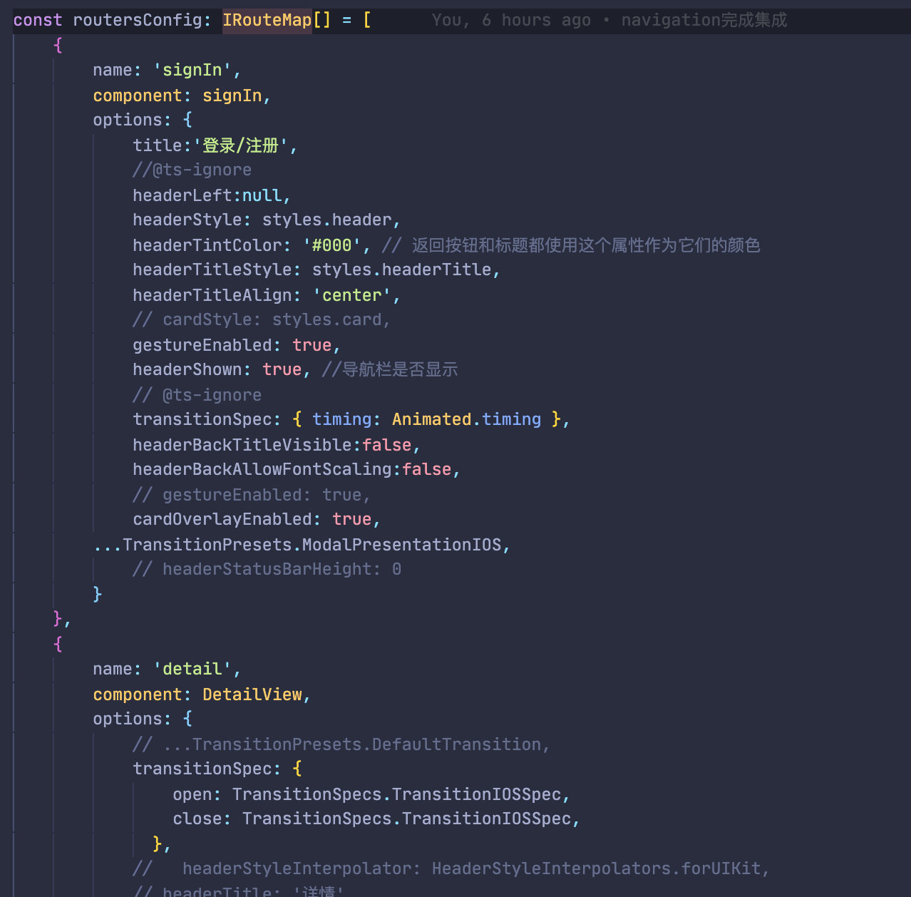 When I use ModalPresentationIOS on a screen, it will cause the head to display abnormally. If I ...