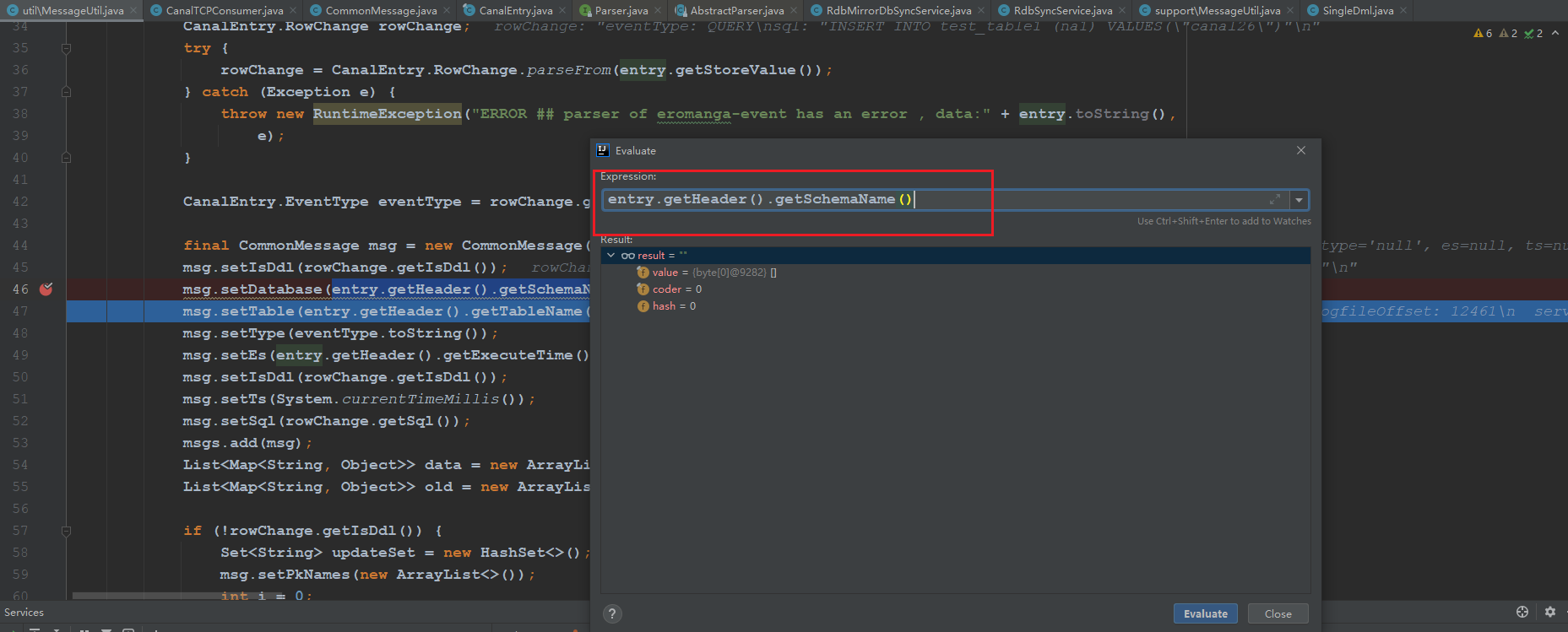 canal1.1.6 Rdb无法进行数据库同步 · Issue #4487 · alibaba/canal · GitHub