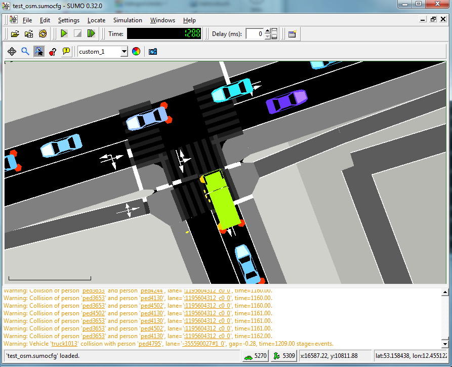 collision between pedestrian and vehicle at intersection · Issue #4026 · eclipse-sumo/sumo · GitHub