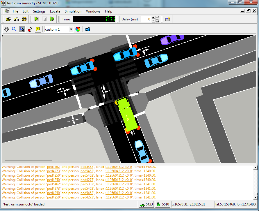 collision between pedestrian and vehicle at intersection · Issue #4026 · eclipse-sumo/sumo · GitHub